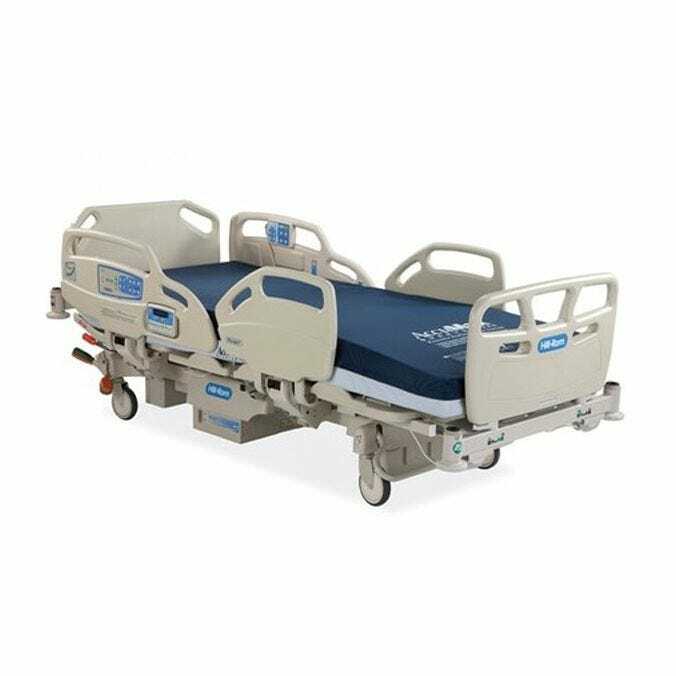 Hill-Rom CareAssist ES Hospital Bed w/ Hill-Rom P500 Therapy Hospital ...