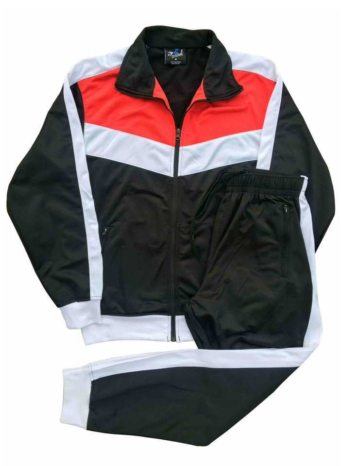 Men's Tracksuit Climate Track Jacket & Track Pants Jogger Matching Full ...