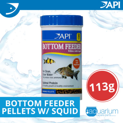 API Bottom Feeder Pellets with Squid 113gm (841B) | eBay Australia