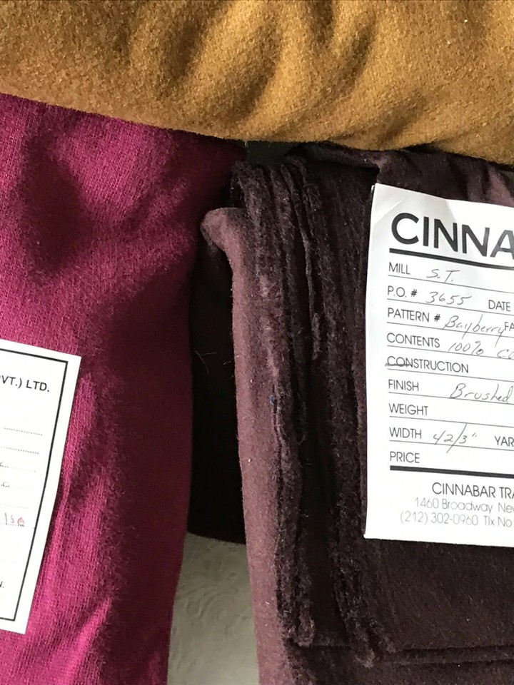 Solid Color Scrap Remnant Leftover Fabric Lot Crafts Sew Mixed Fibers ...