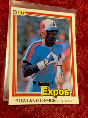 Rowland Office 1981 Donruss Baseball Card # 213, Montreal Expos | eBay