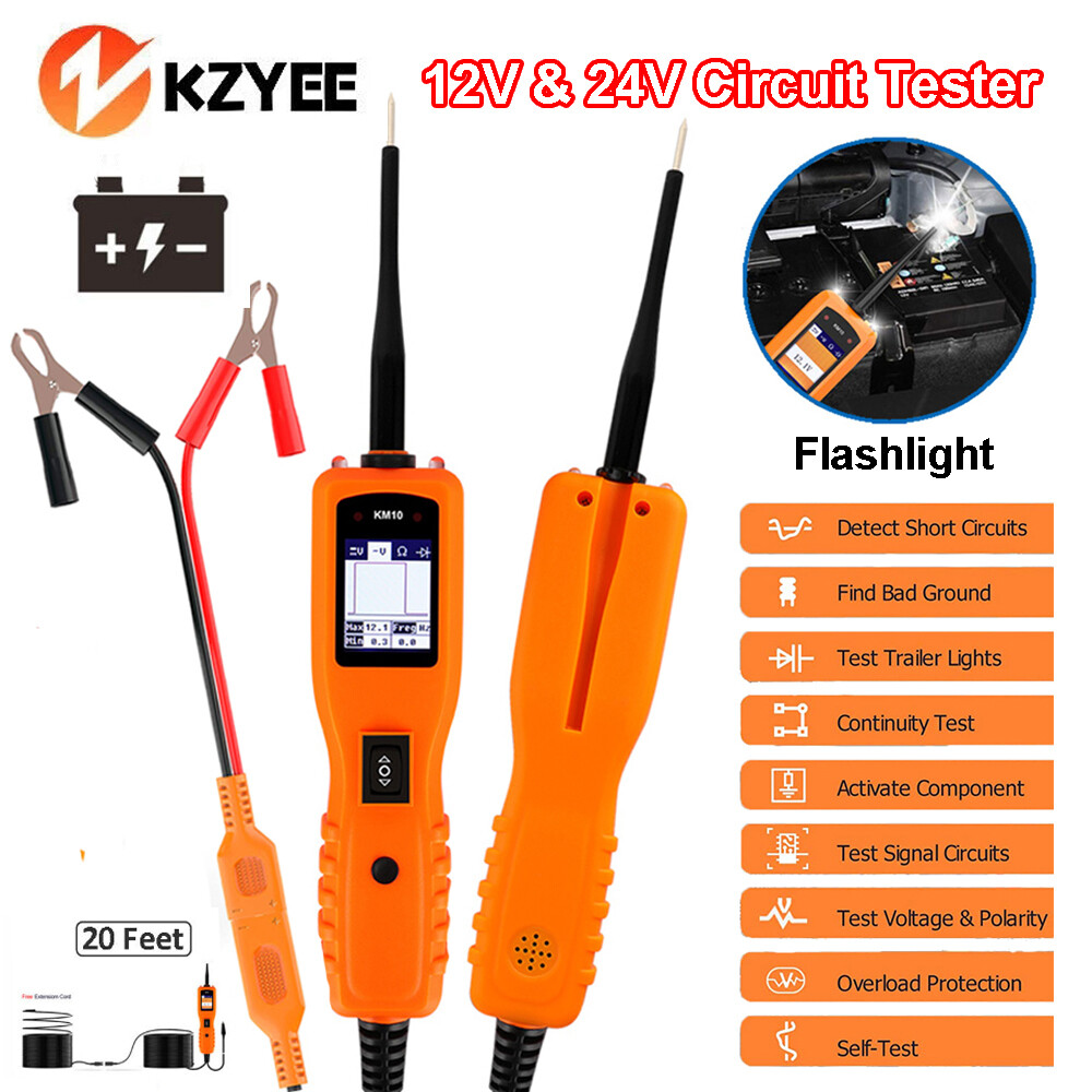 Electric Circuit Tester 3 24V Electrical Circuit Tester Battery Test
