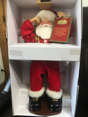 Rock Santa Collectibles Jingle Bell Rock Animated Santa Claus TESTED ...