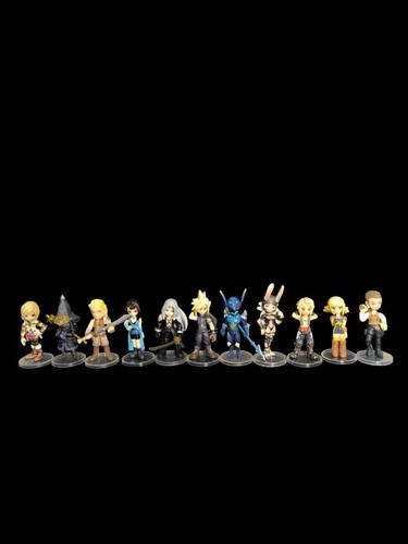 Final Fantasy Trading Arts Mini 11-Piece Action Figure Set Fully ...