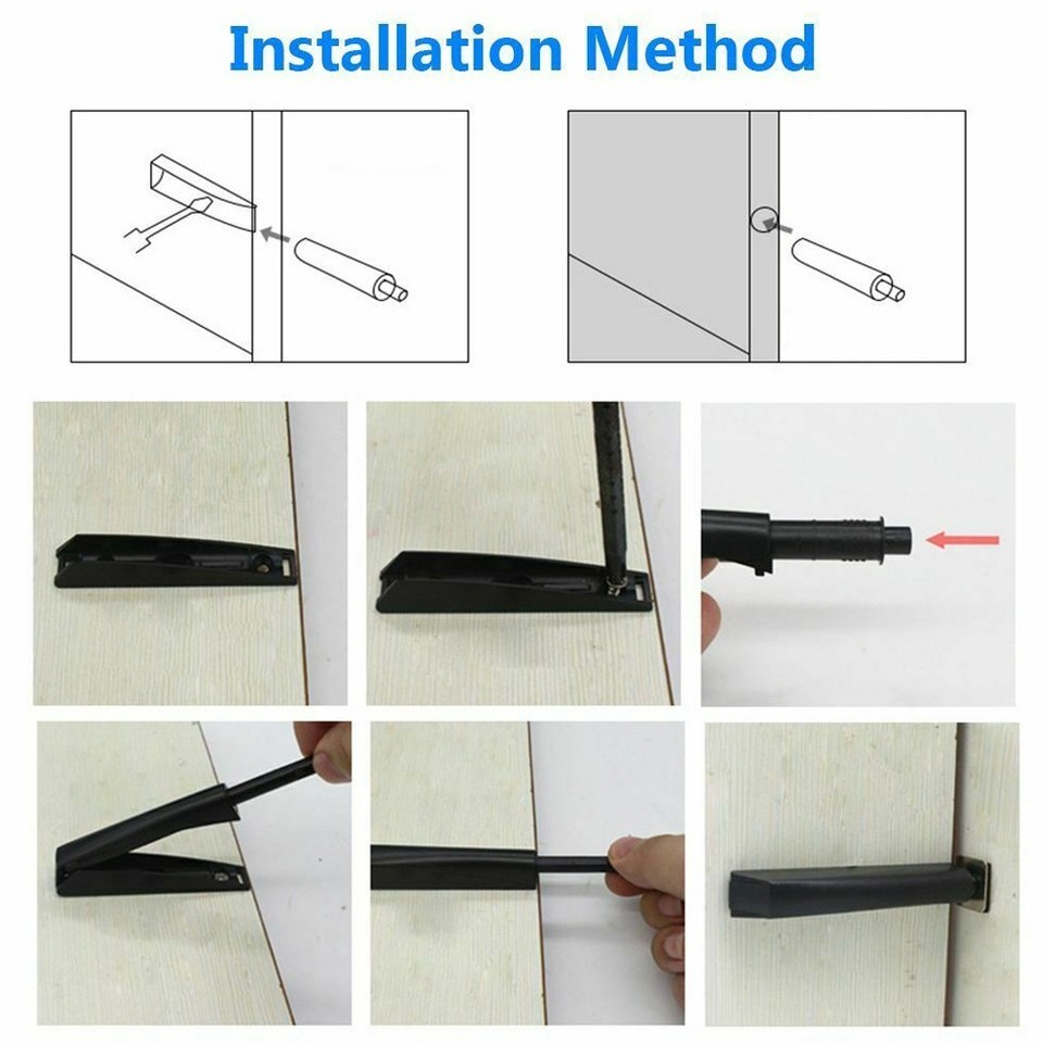 Door Catch Push To Open Cupboard Handle-free Touch Release Catch ...