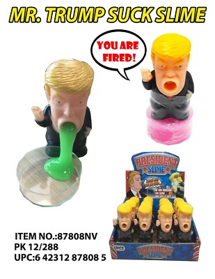 12 pieces President Donald Trump Slime Play Toy Spit Out | eBay