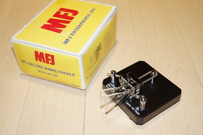 MFJ-564B Deluxe Iambic CW Morse Key New | eBay
