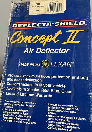 DEFLECTA SHIELD CONCEPT II AIR DEFLECTOR FORD 1997-1986 AEROSTAR VAN ...