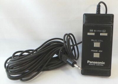 Panasonic VSQS0389 Wired Projector Remote Control w/8 Ft. Cord w/Plug ...
