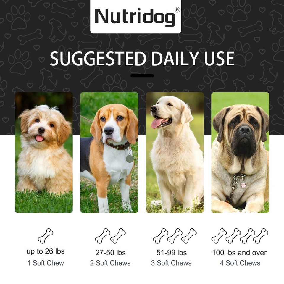Dog cognitive chews to promote brain health and provide psychological ...