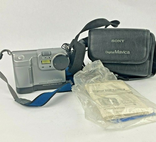 SONY Mavica Digital Still Camera Model MVC-FD83 FD Drive 4X 0.9MP ...