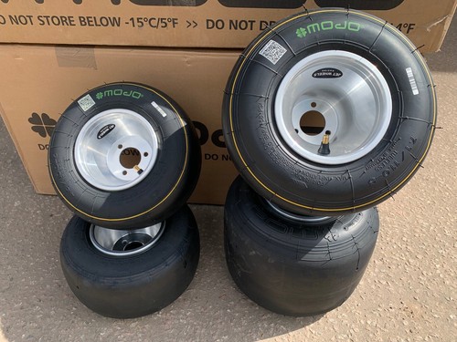 SET OF MOJO D5 TYRES ON JET ALLOY WHEELS -NEXTKARTING | eBay UK
