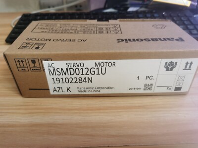 1PC New Panasonic MSMD012G1U A5 100W AC Servo Motor In Box Free Ship | eBay