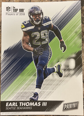 Earl Thomas III 2018 Top 100 Seattle Seahawks Panini #42 | eBay