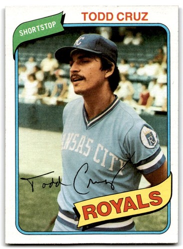 1980 Topps Todd Cruz RC Kansas City Royals #492 | eBay