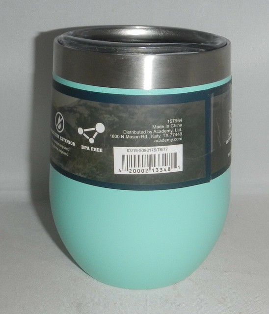 Magellan Outdoors Throw Back 10 oz. Insulated Turquoise Blue Wine Cup ...
