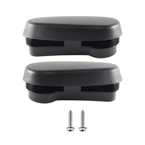 For 2009-2022 Dodge Ram Tubular Side Steps Bars End Caps Replacement ...
