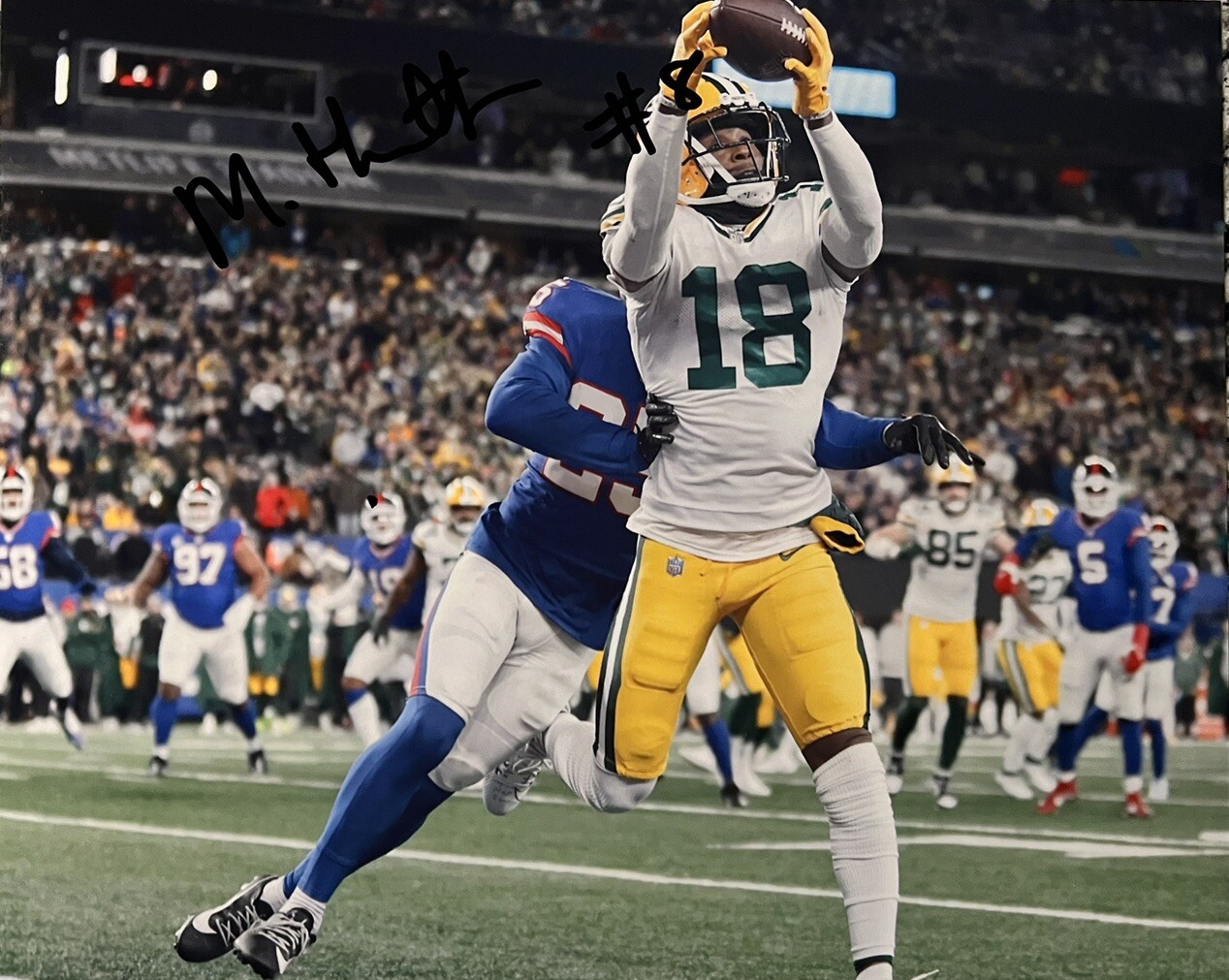 MALIK HEATH SIGNED 8x10 PHOTO GREEN BAY PACKERS WR AUTHENTIC AUTOGRAPH ...