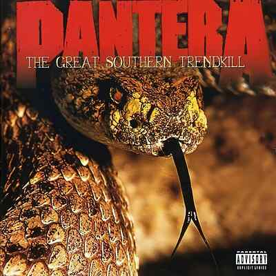 PANTERA Great Southern Trendkill Music Album Cover Poster Print 12 x 12 ...