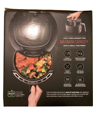 CHEFMAN Turbo Fry Touch Air Fryer -Compact 3.5 Liter BRAND NEW IN BOX ...