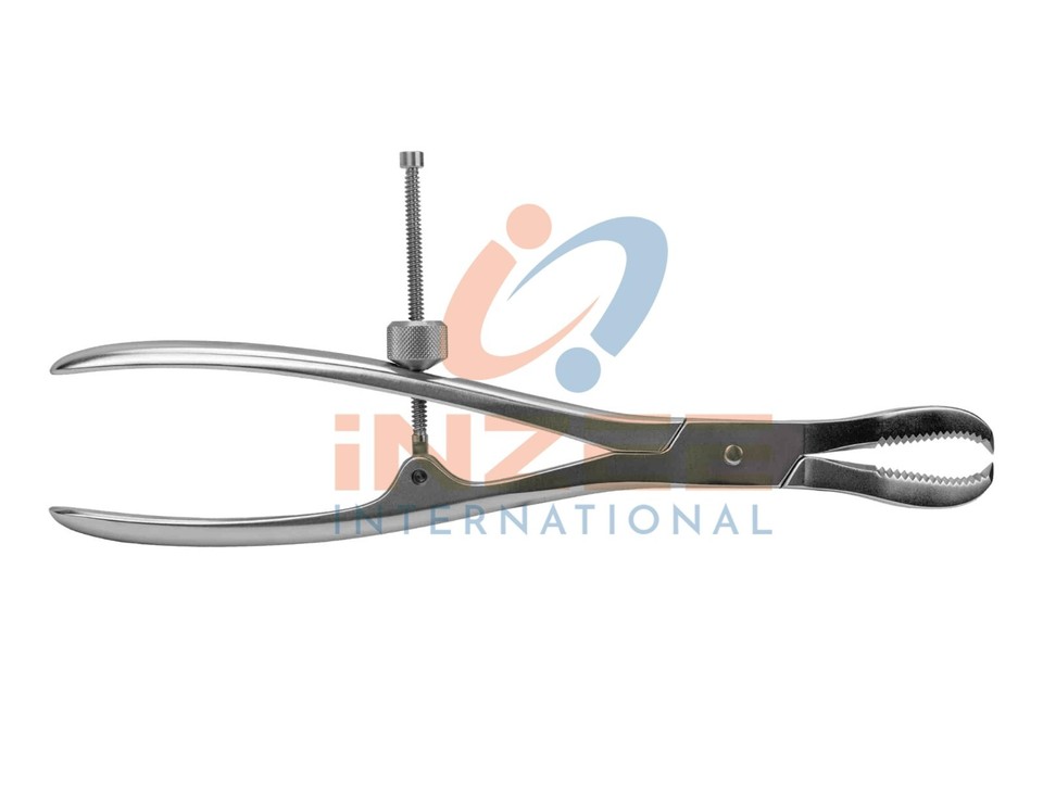 Orthopedic Bone Holding Forceps Speed Lock Reduction Curved Serrated ...