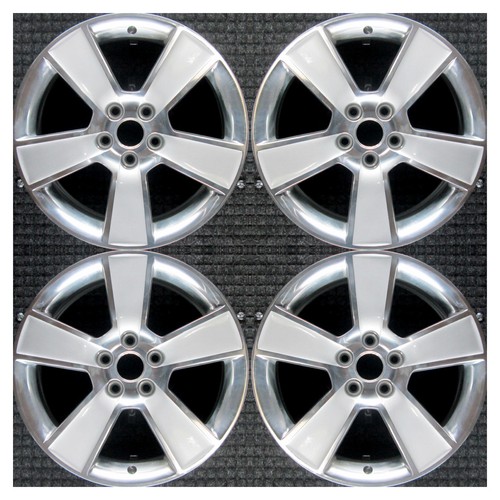 Set 2006 2007 2008 2009 Ford Mustang OEM 18 OE Polished Silver Wheels ...
