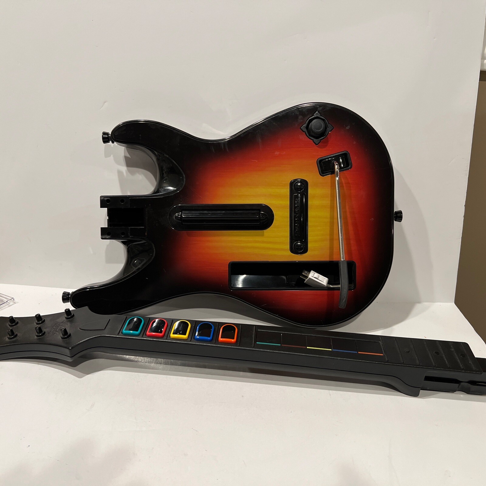 RedOctane Guitar Hero 95455.805 Sunburst Wireless Controller Nintendo ...
