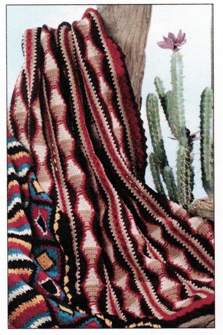 Indian Blanket Crochet Pattern