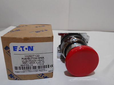 CUTLER-HAMMER model 10250T122-51 MUSHROOM OPPERATOR MOMENTARY | eBay