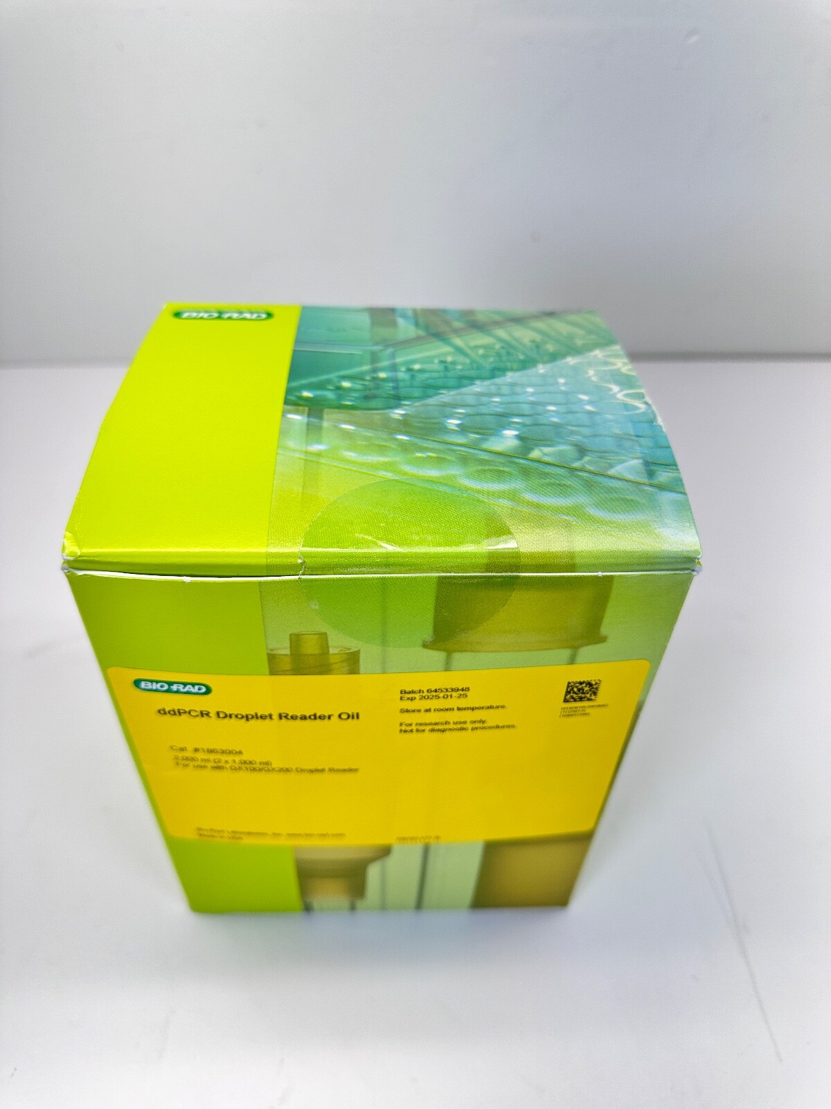 BRAND NEW SEALED BIO RAD ddPCR Droplet Reader Oil 2L (2 X 1L) for QX100 ...