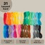 13 Yards in 31 Colors Lanyard Gimp String Boondoggle Kit for 15 ...