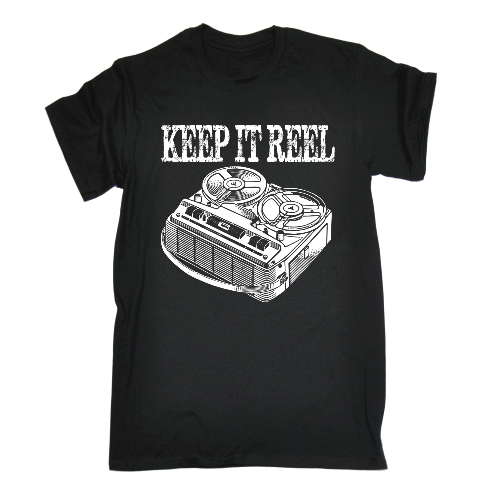 Keep It Reel T-SHIRT Retro Lover Reel To Tape R2R Funny Present ...