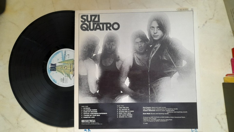 Suzi Quatro Same *1st LP 1973 Made in Germany*Signed* | eBay