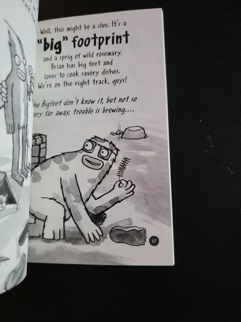 Yeti Files Meet Bigfeet by Kevin Sherry ** UNREAD Paperback Book 2014 ...