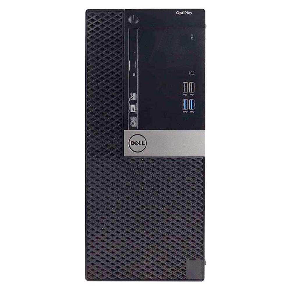 Dell Desktop Computer Tower Intel i5 8GB RAM 500GB HD Windows 10 Pro PC ...