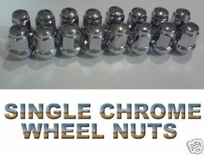 Simple Alliage Chrome Ecrou de Roue Imperial 1/2 Inch x 20 - 60 ...
