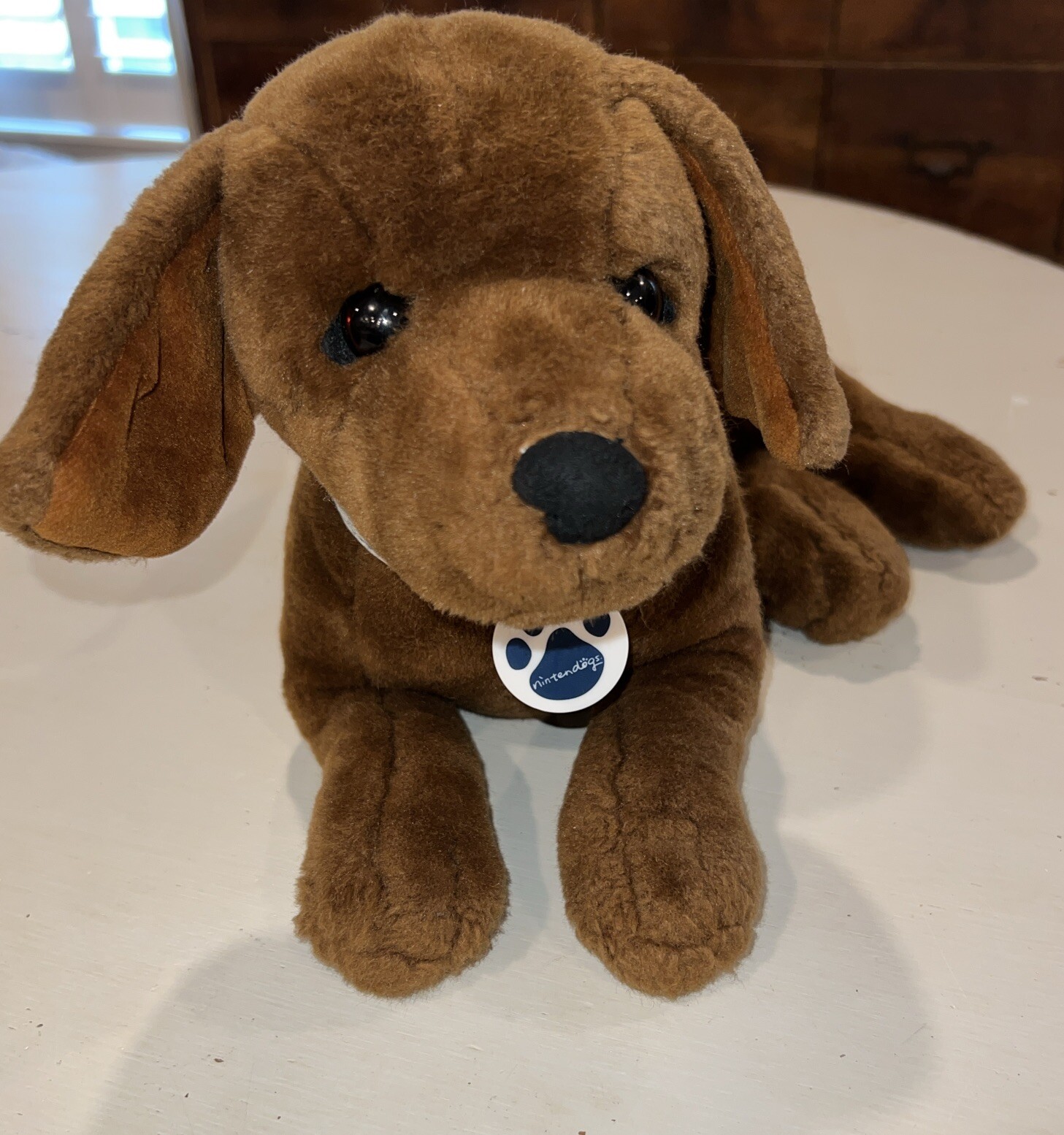 Nintendogs Lab NINTENDO Animatronic dog 17" plush Animated Puppy VIDEO ...