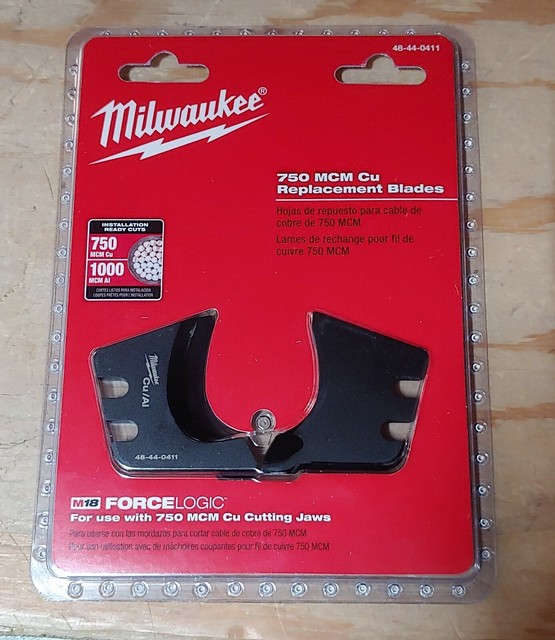 Milwaukee 48-44-0411 M18 750 MCM Cu/Al Replacement Blades for sale ...