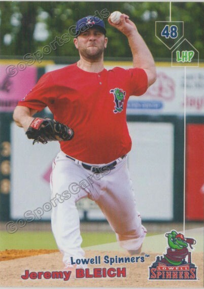 2019 Lowell Spinners Jeremy Bleich RC Rookie Boston Red Sox Jewish | eBay