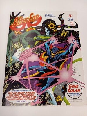 Alter Ego Magazine Vintage Comic Art (Stan Lee + Gene Colan ) #6 Autumn ...