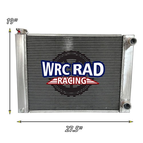 Universal Aluminum Performance Radiator For 27.5" x 19" Chevy Double ...