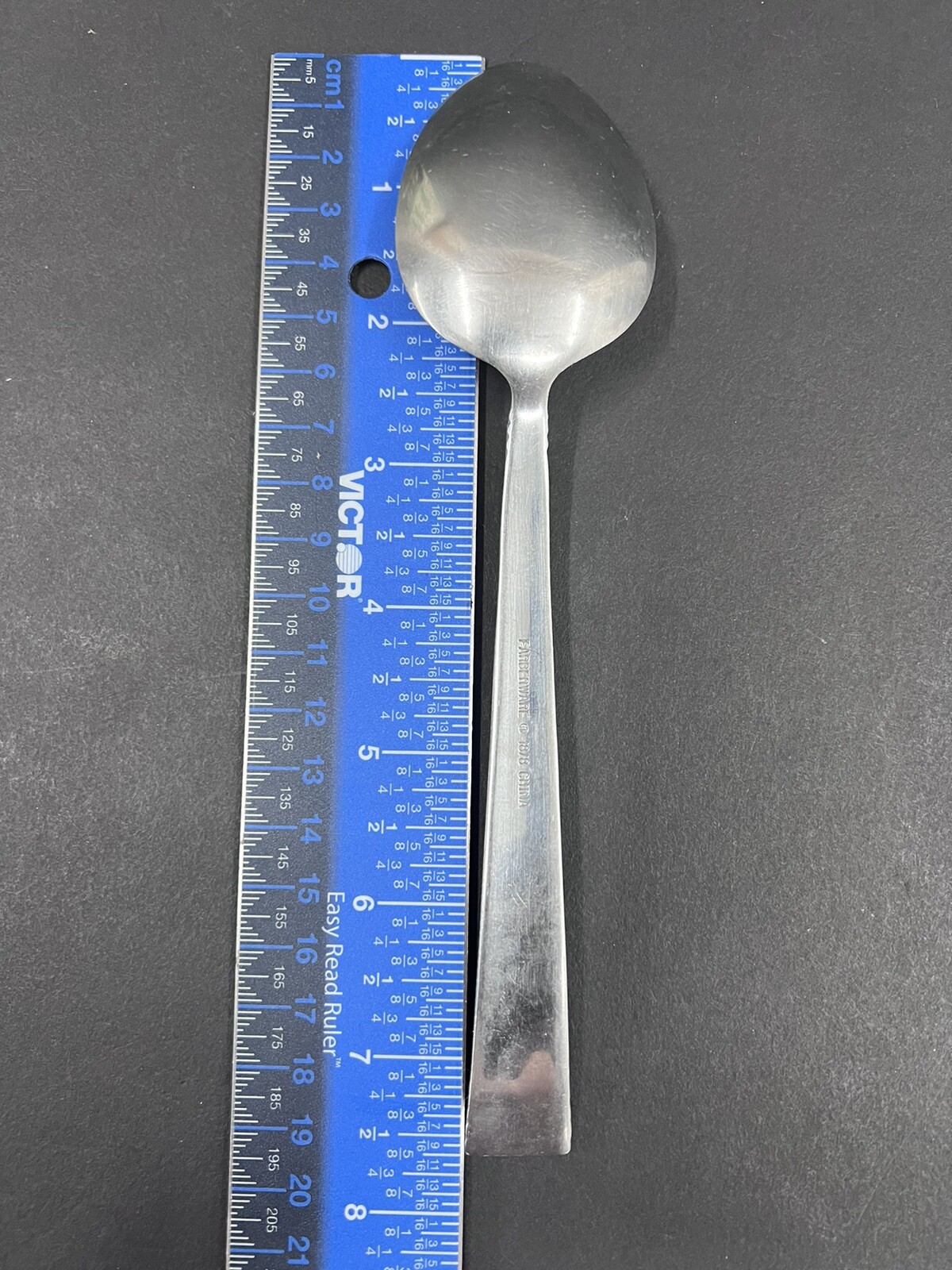 Set of 5 Farberware Stainless Silverware Center Ridge Flatware FRW39 ...