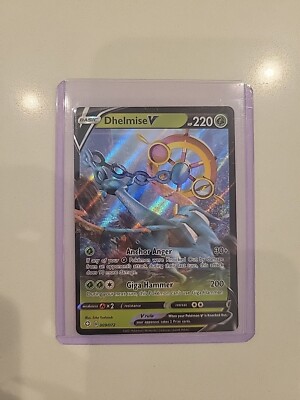 Dhelmise V 009/072 Shining Fates Ultra Rare Holo Pokemon TCG Card NM | eBay