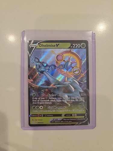 Dhelmise V 009/072 Shining Fates Ultra Rare Holo Pokemon TCG Card NM | eBay