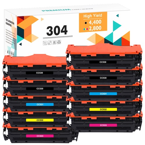 CC530A Toner Compatible With HP 304A LaserJet MFP CP2025n CP2025 ...