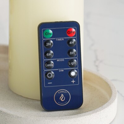 EMBER™ LED Candle Multi-Function Remote Control | eBay UK