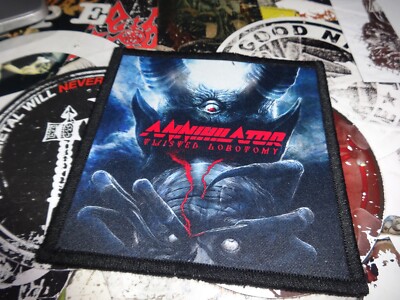 Annihilator Patch Aufnaher Kutte Thrash Metal, Heavy Metal * Sadus ...