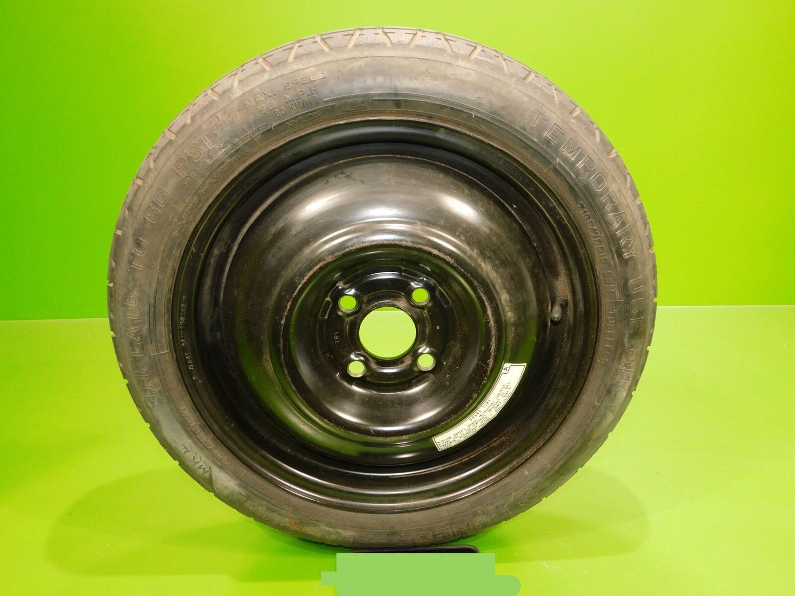 93-97 Civic del Sol VTEC OEM 15” 4x100 spare tire wheel rim Honda ACURA ...