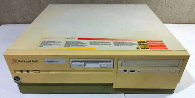 Packard Bell LEGEND 2440 | Pentium 75MHz | 404MB HDD | 16MB RAM | WIN ...