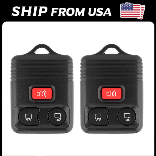 Keyless Entry Car Remote Control Key Fob Transmitter Alarm Kit For Ford ...